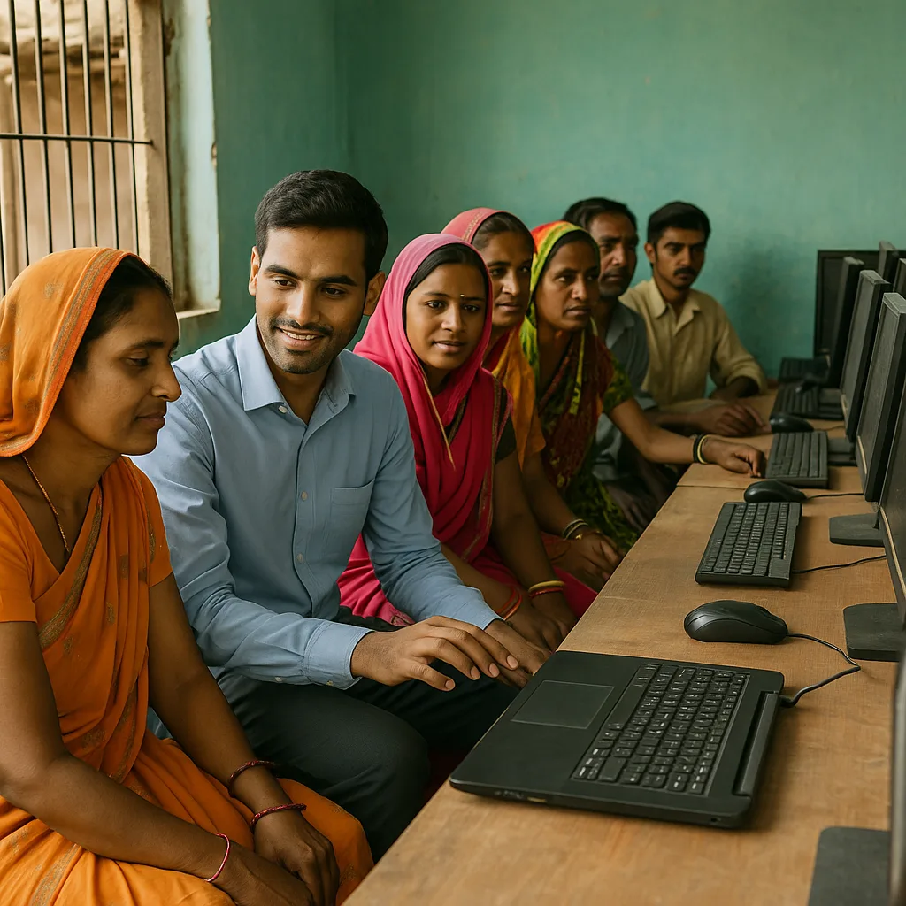 Bridging the Digital Divide: Empowering Rural India Through Digital Access